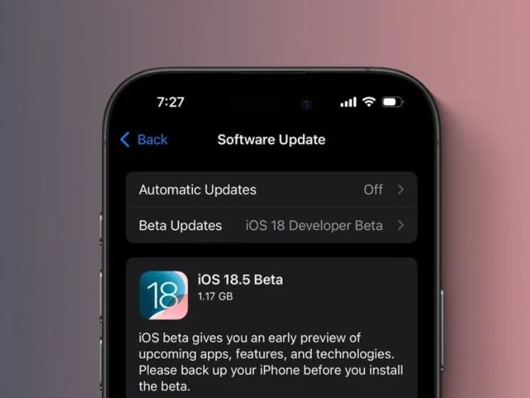 Apple ra mắt iOS 18.5 beta 1: Có gì mới?